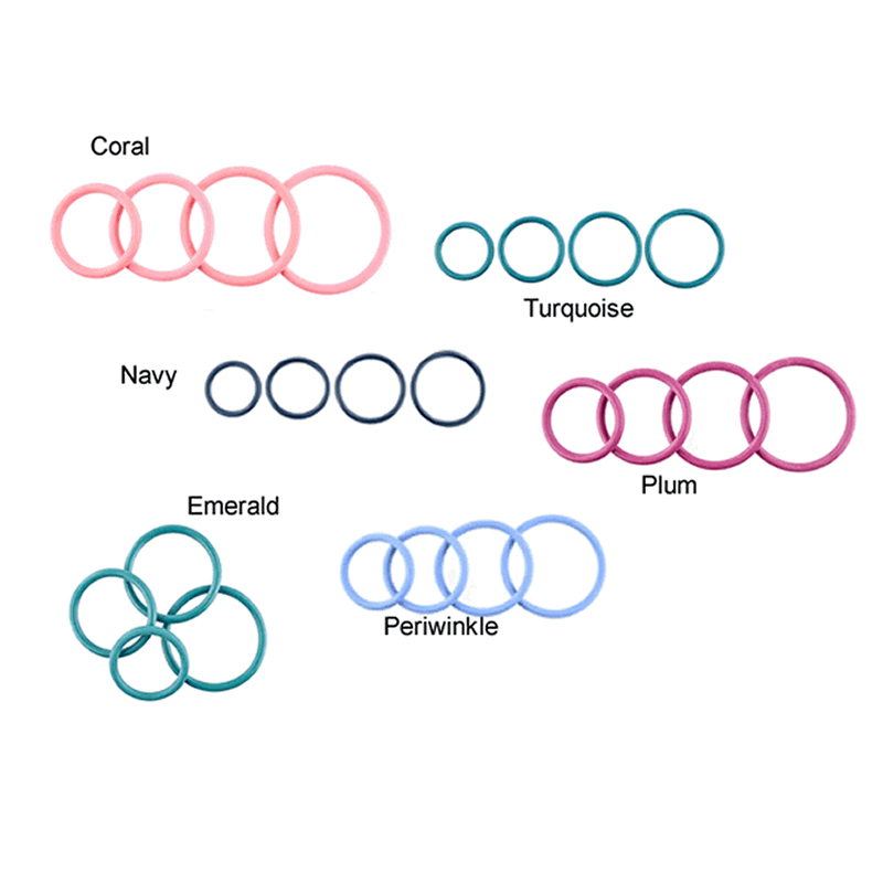 Rubber O-rings Size Chart Food Grade, Red Silicone, Rubber O